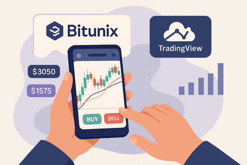 Bitunix Integra TradingView: Trading Crypto Avanzato da Mobile